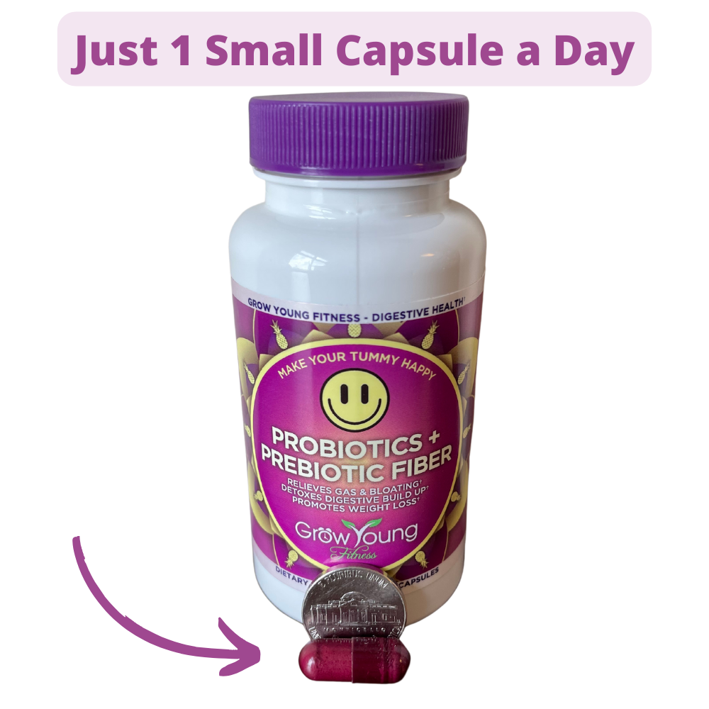 Daily Probiotic + Prebiotic Fiber For Seniors | Grow Young Fitness Shop ...