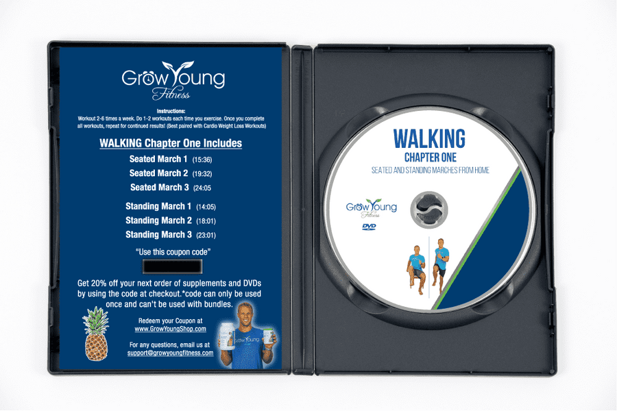 Walking DVD For Seniors | Grow Young Fitness Shop