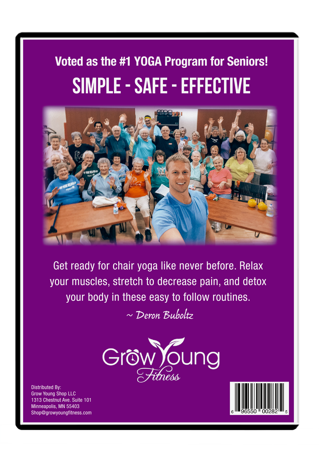 Chair Yoga DVD For Seniors | Grow Young Fitness Shop – Grow Young Shop