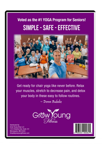 Chair Yoga DVD For Seniors | Grow Young Fitness Shop – Grow Young Shop