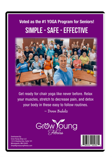 Chair Yoga DVD For Seniors | Grow Young Fitness Shop