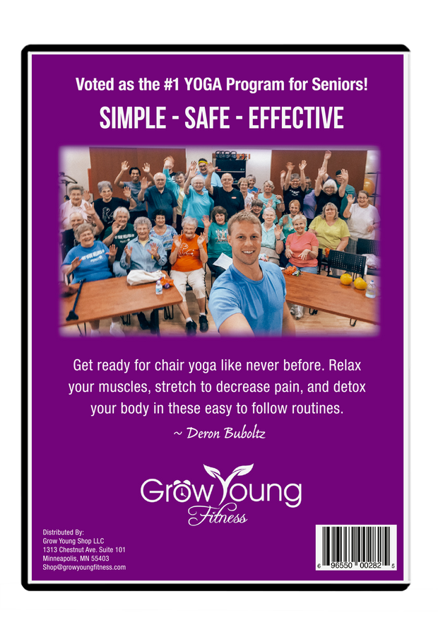 Chair Yoga DVD For Seniors | Grow Young Fitness Shop – Grow Young Shop