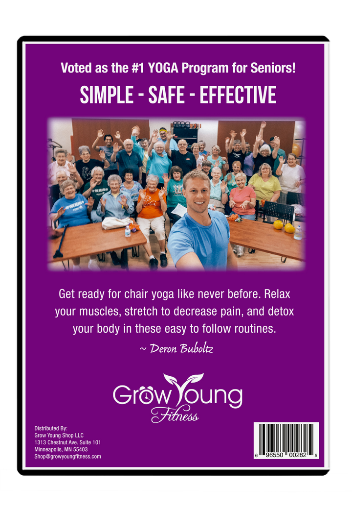 Chair Yoga DVD For Seniors | Grow Young Fitness Shop